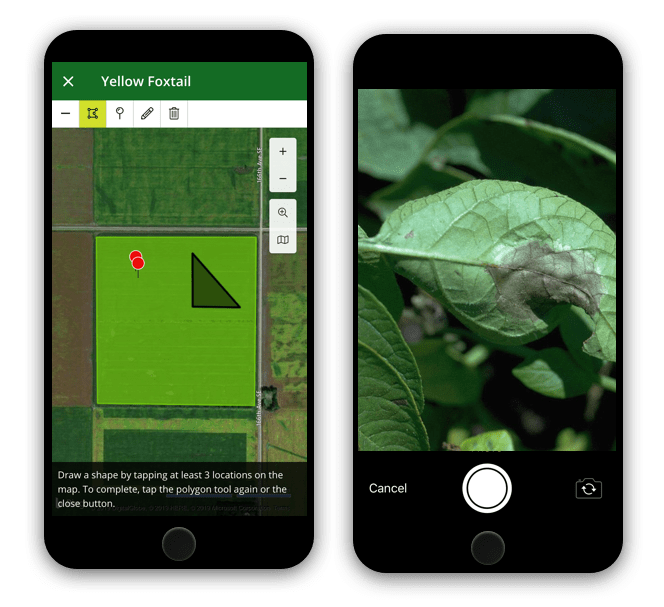 Crop and field scouting app — FarmQA